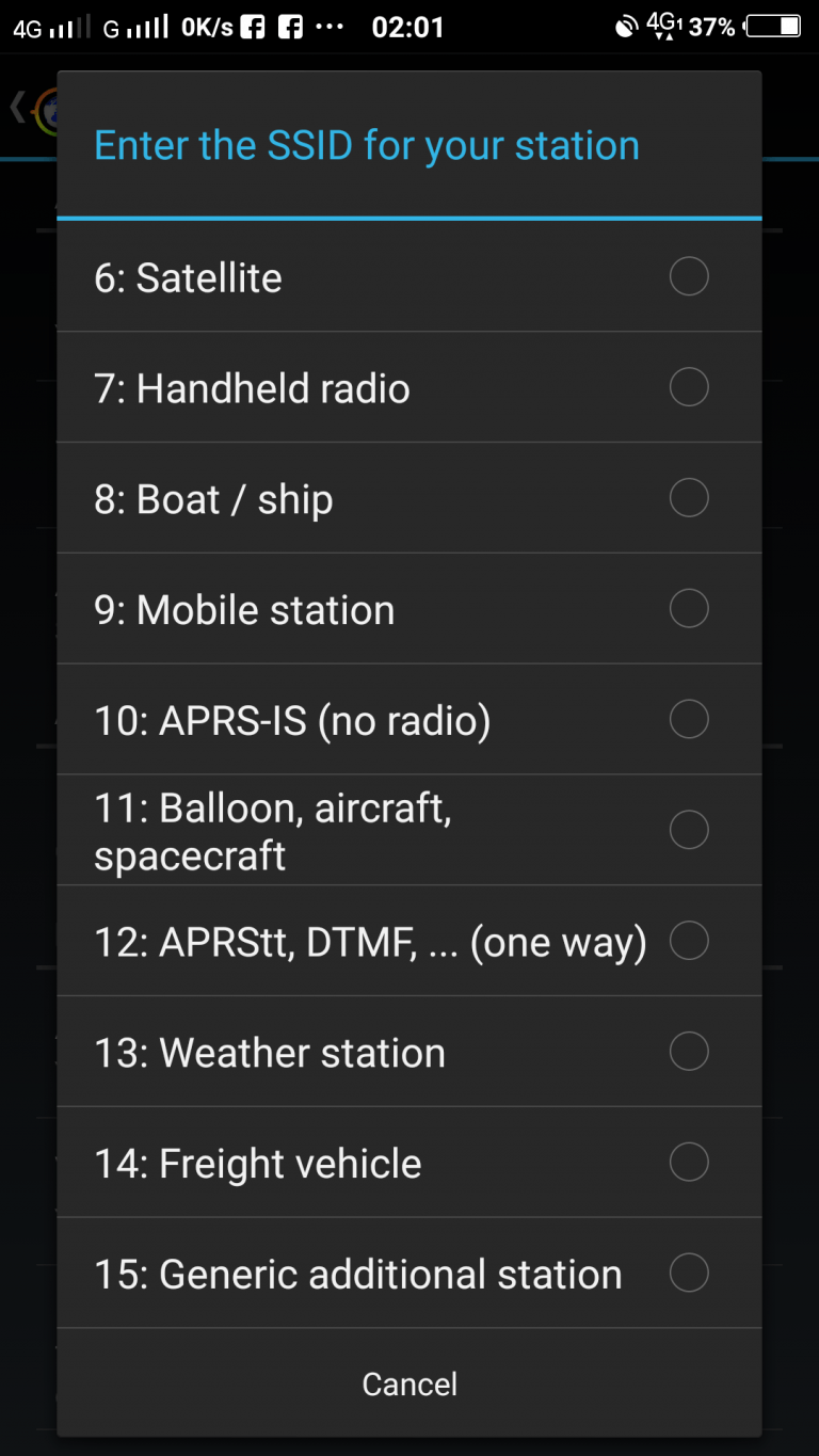 APRSdroid – Bagaimana menggunakannya – Malaysia Amateur Radio League – Blog